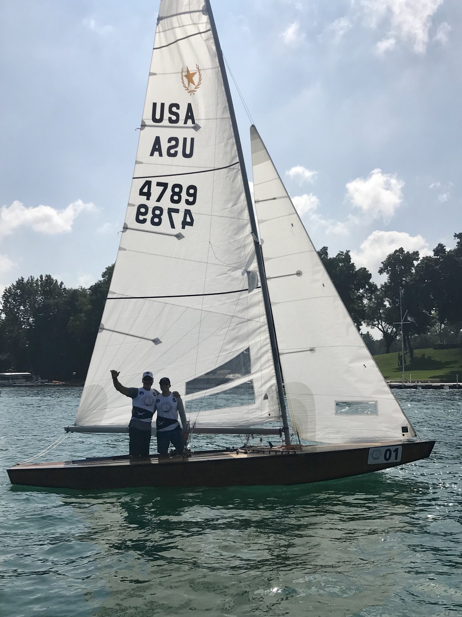 Star Vintage Gold Cup - Cayard Sailing